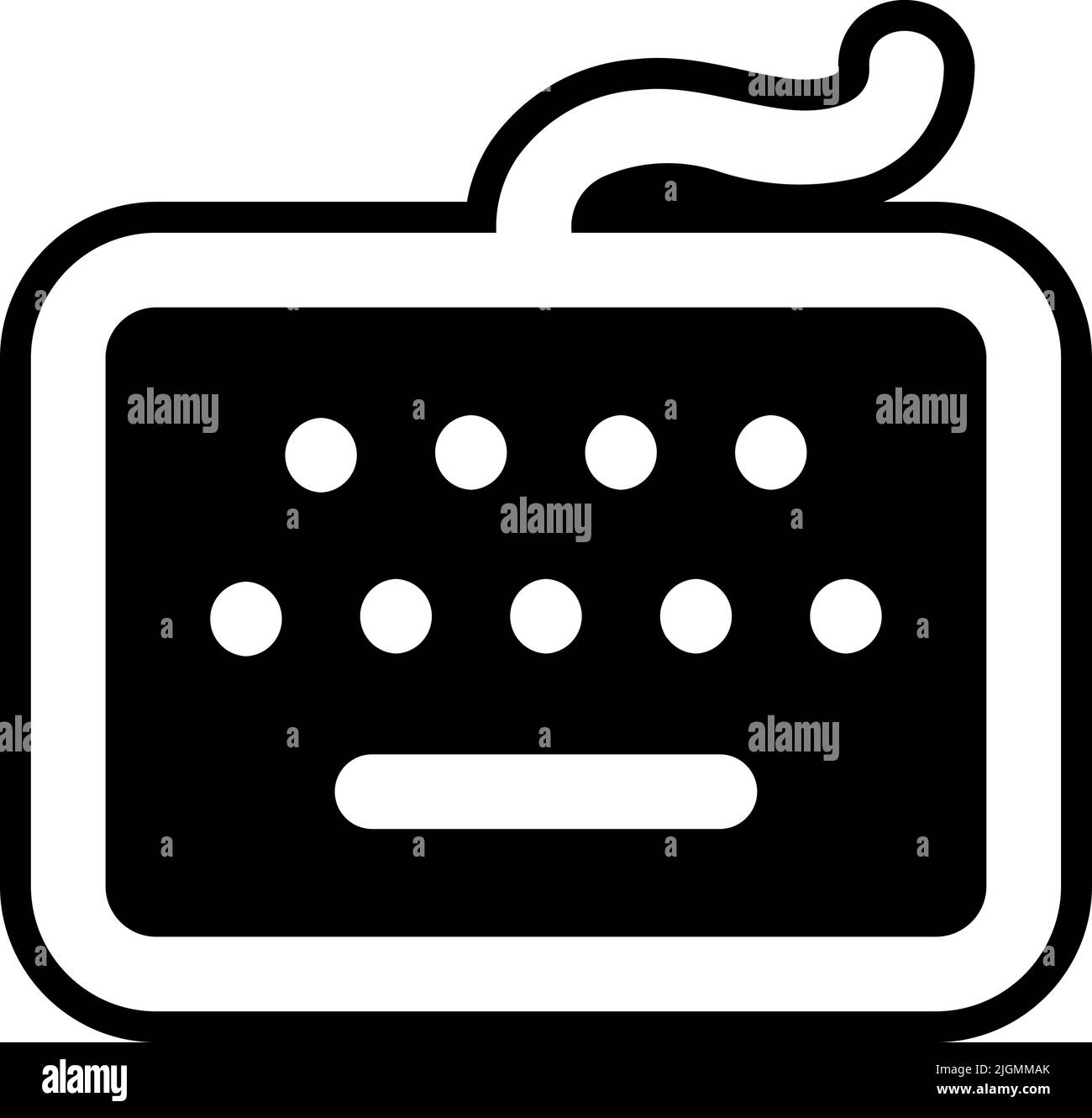 Ink device keyboard icon Stock Vector Image & Art - Alamy
