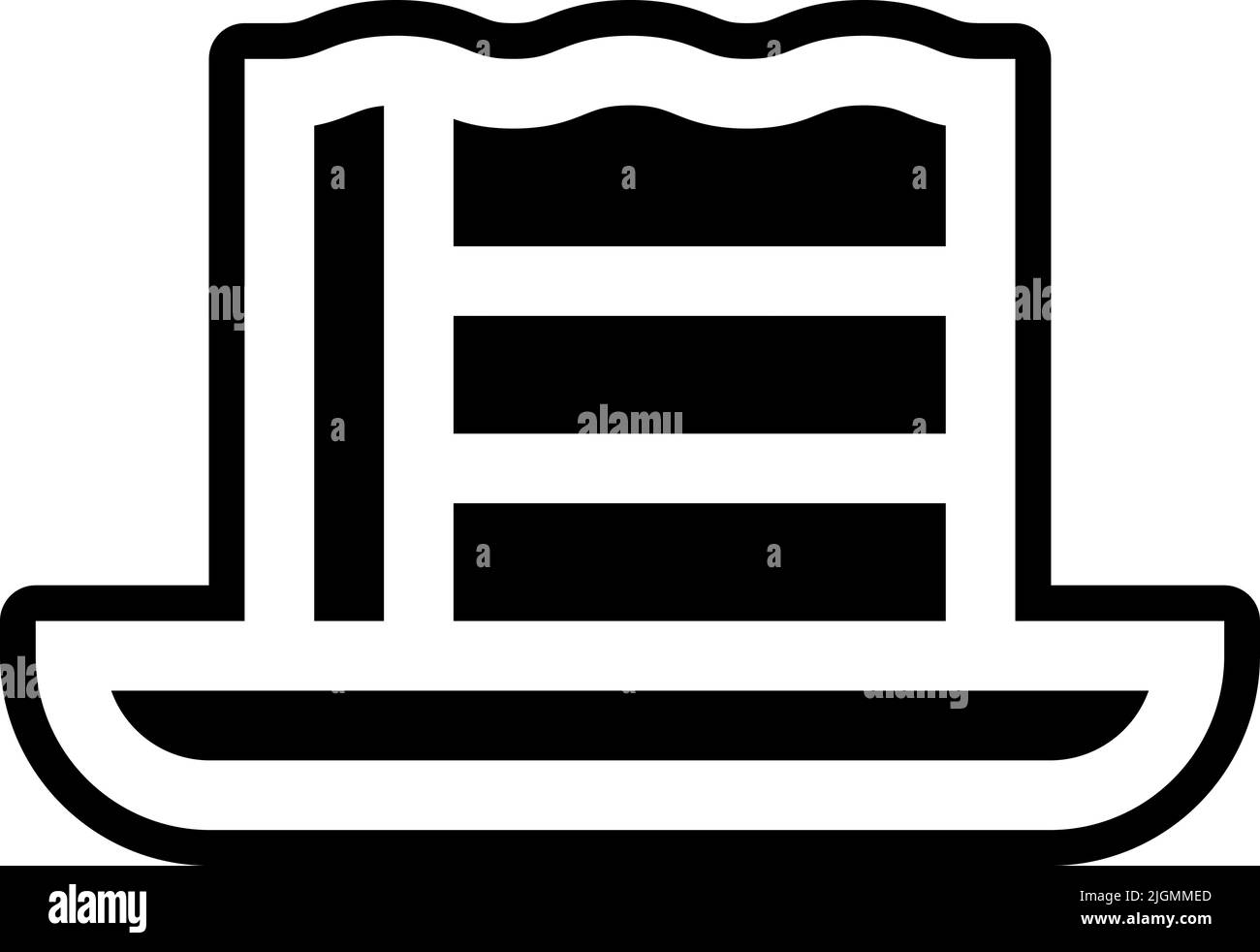 Italian food cake icon Stock Vector Image & Art - Alamy