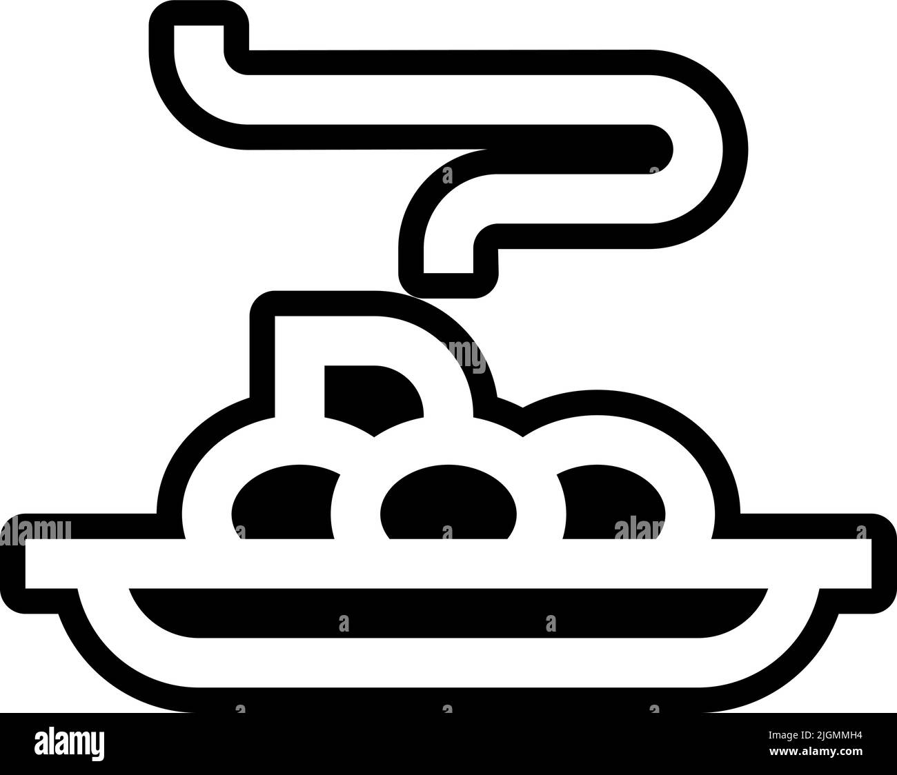 Food italian pasta tortellini Black and White Stock Photos & Images - Alamy