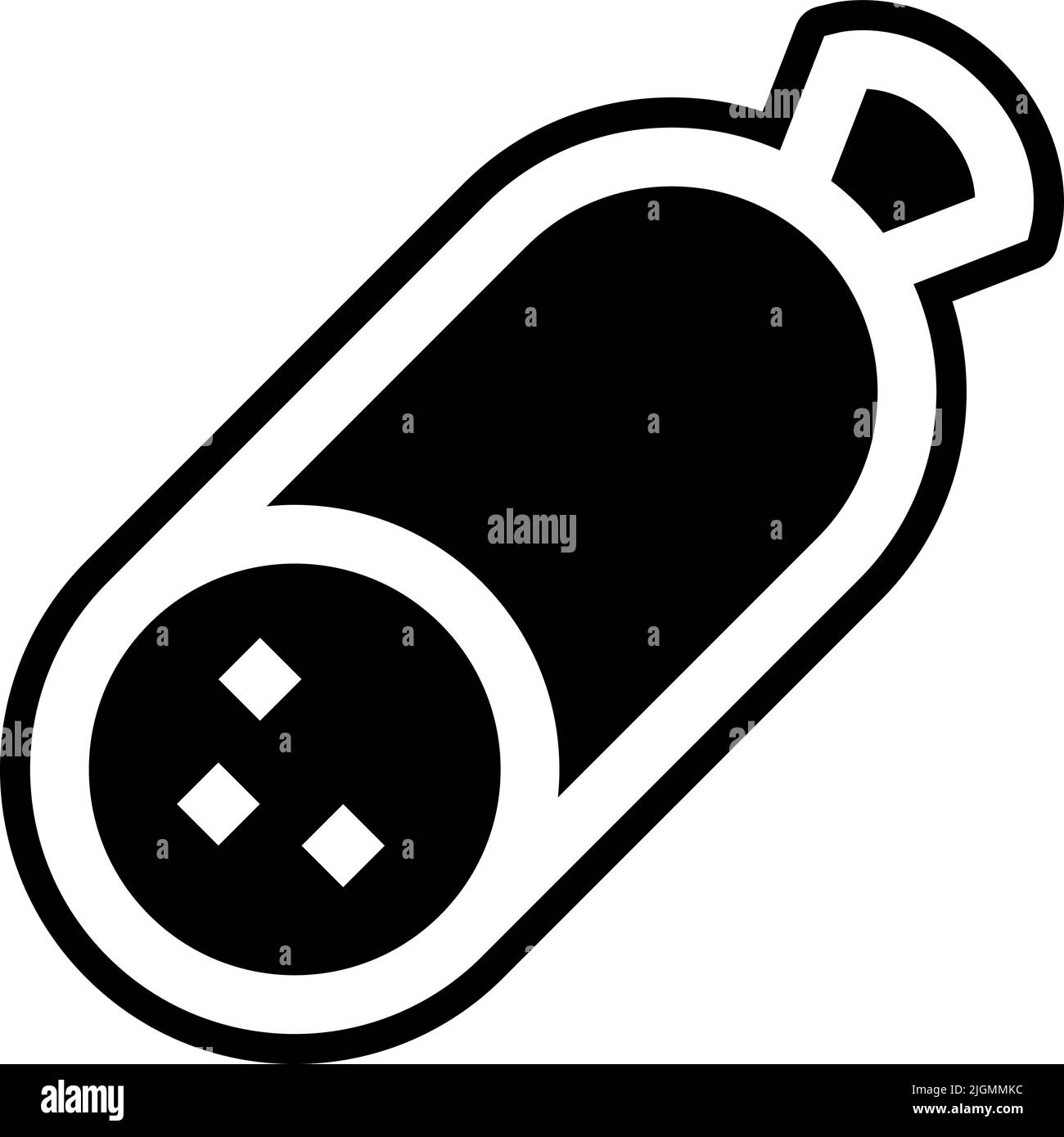 Italian food salami icon Stock Vector Image & Art - Alamy