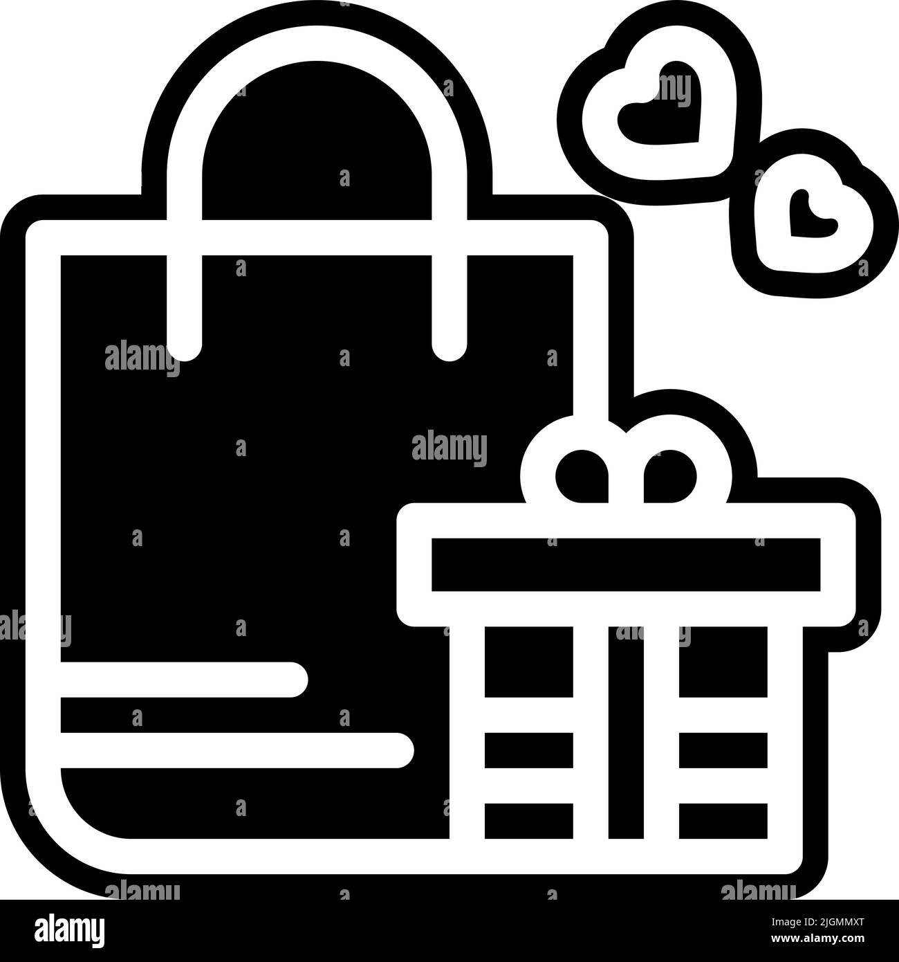 Love bag Black and White Stock Photos & Images - Alamy
