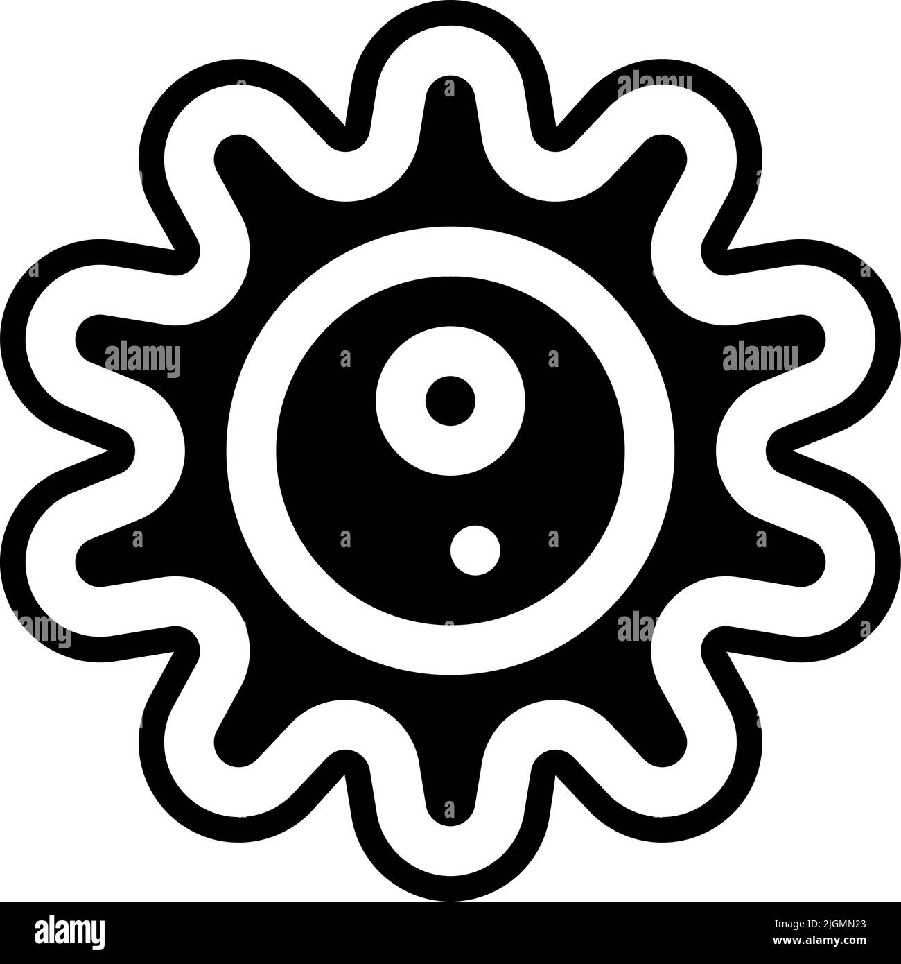 Microbiology microorganism icon Stock Vector Image & Art - Alamy