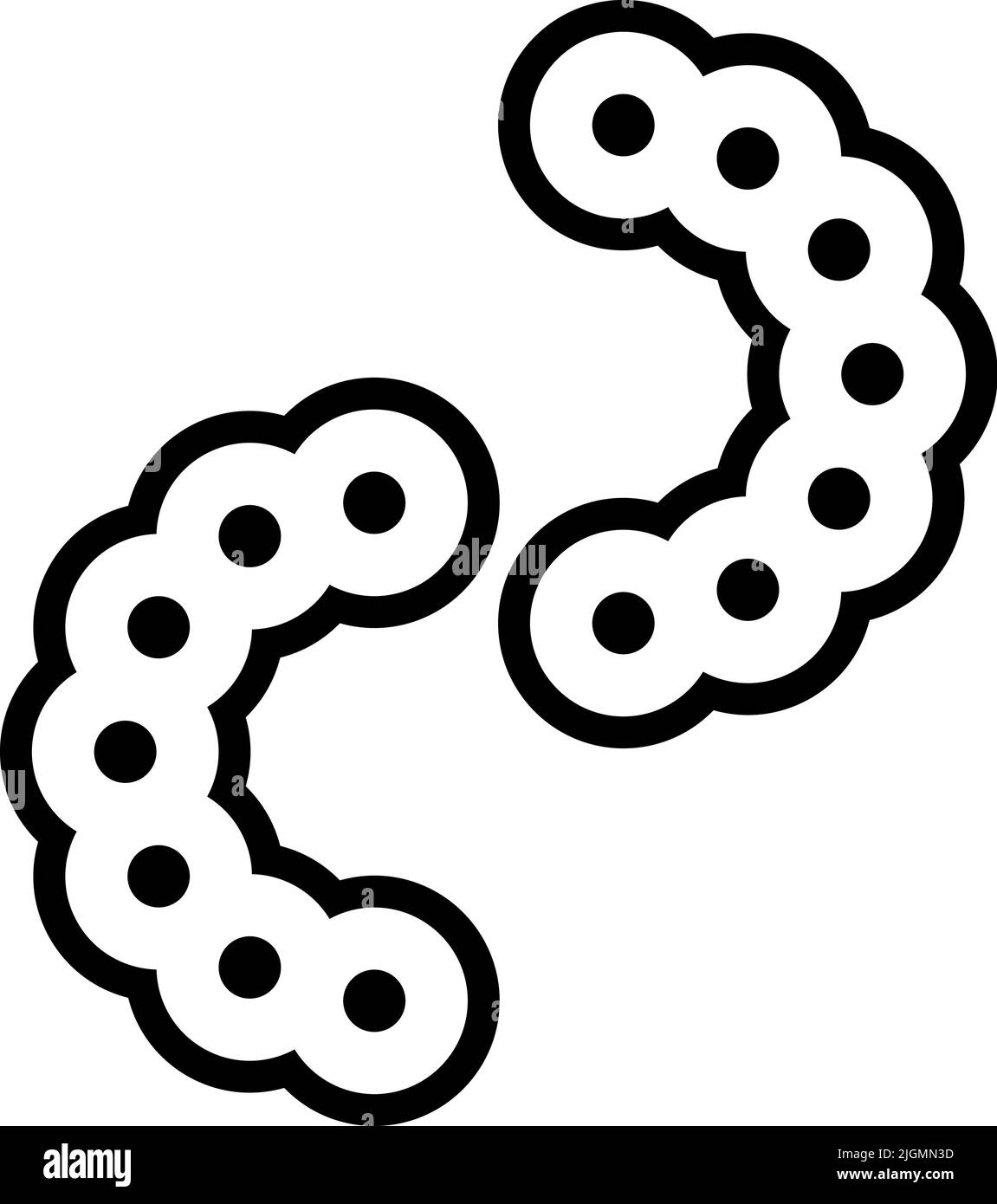 Microbiology microorganism icon Stock Vector Image & Art - Alamy