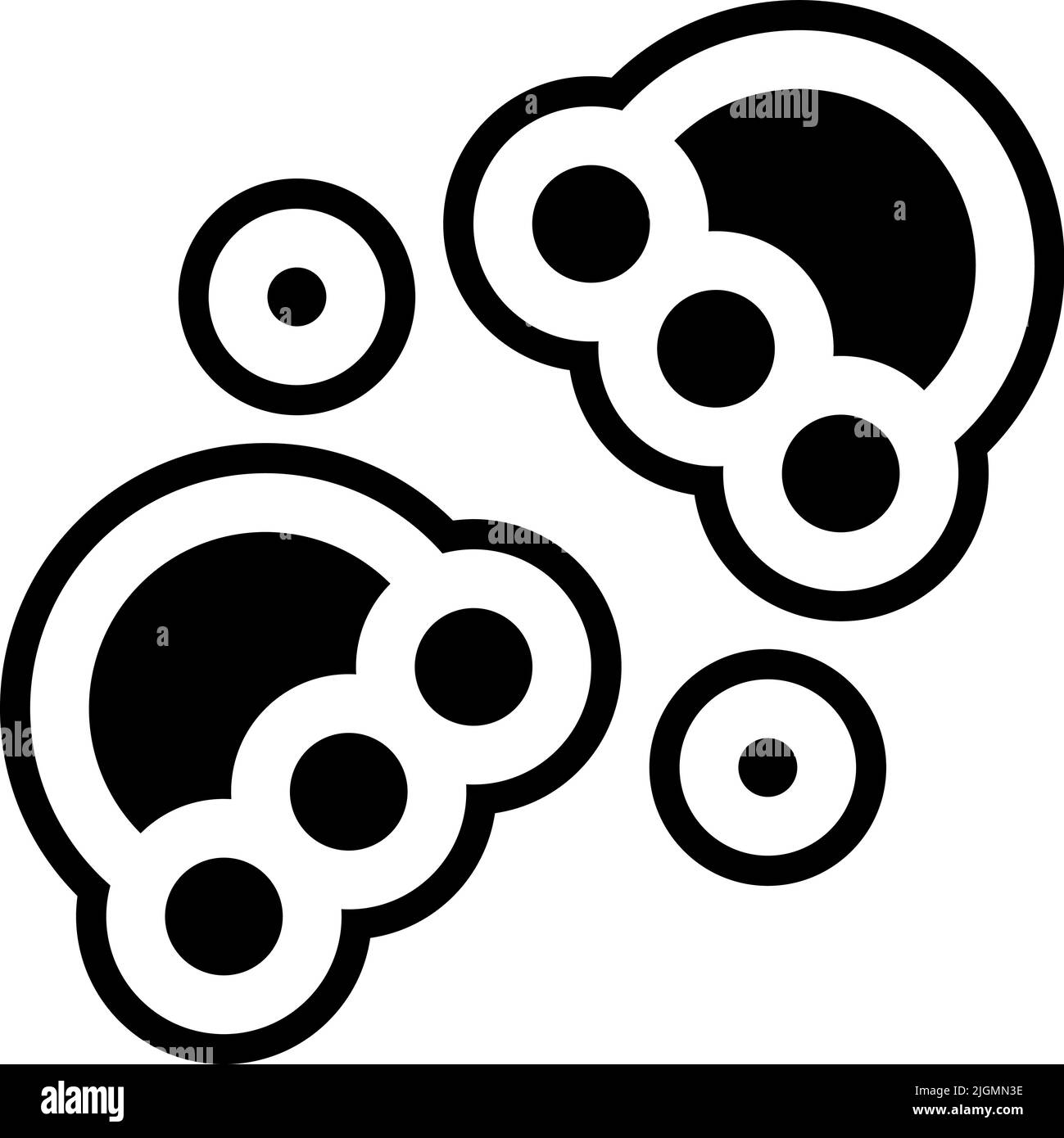 Microbiology microorganism icon Stock Vector Image & Art - Alamy