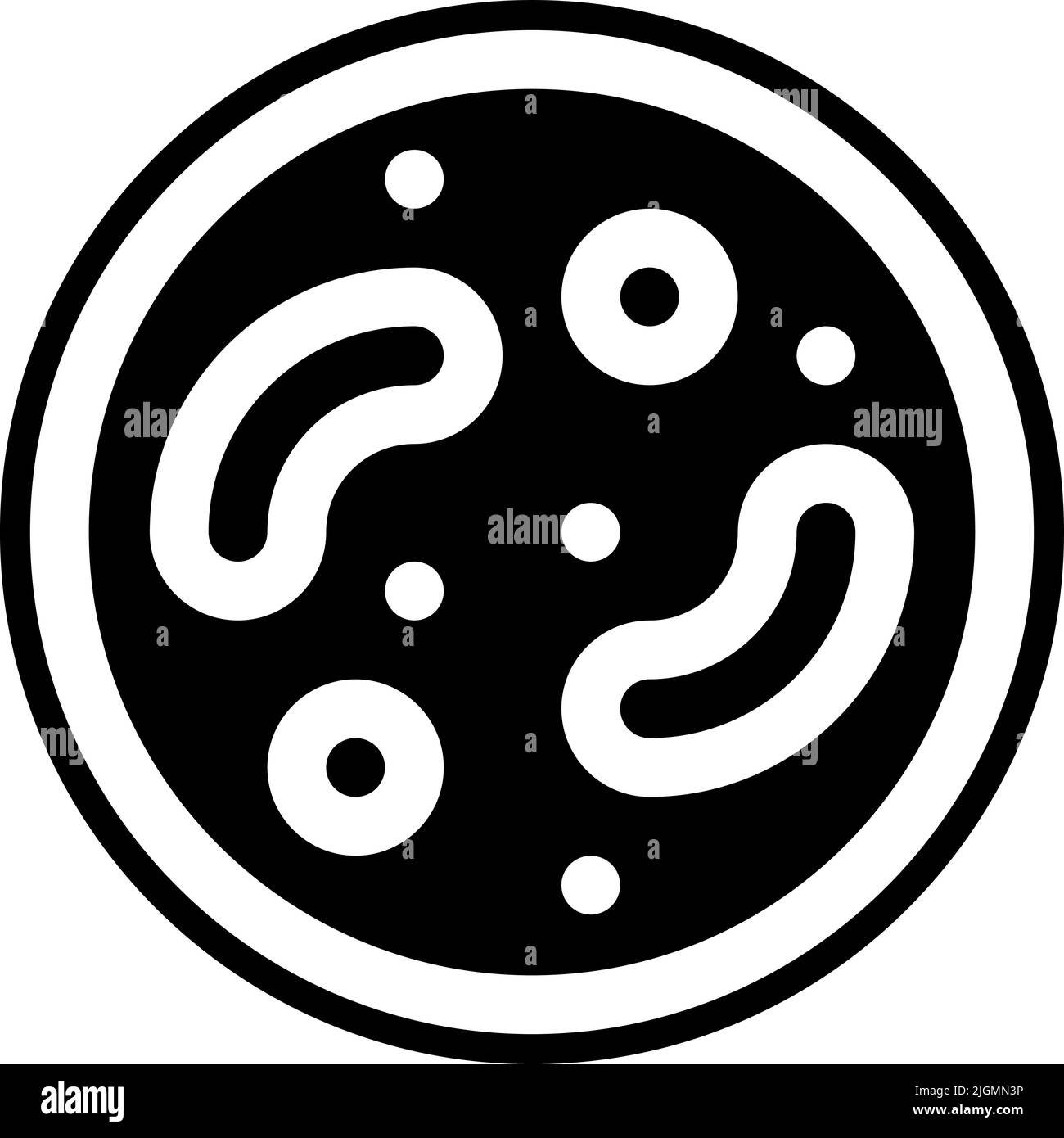 Microbiology microorganism icon Stock Vector Image & Art - Alamy