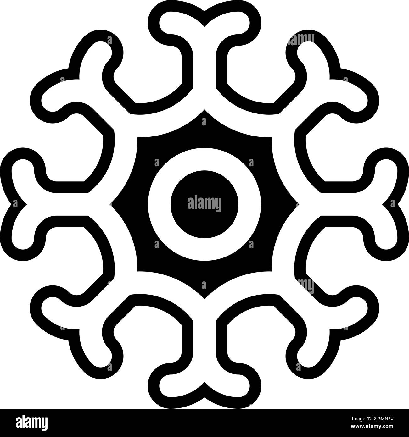 Microbiology microorganisms icon Stock Vector Image & Art - Alamy