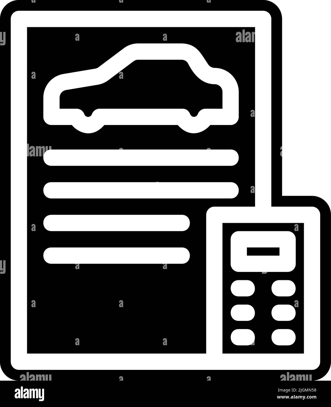 Mortgage car loan icon Stock Vector Image & Art - Alamy