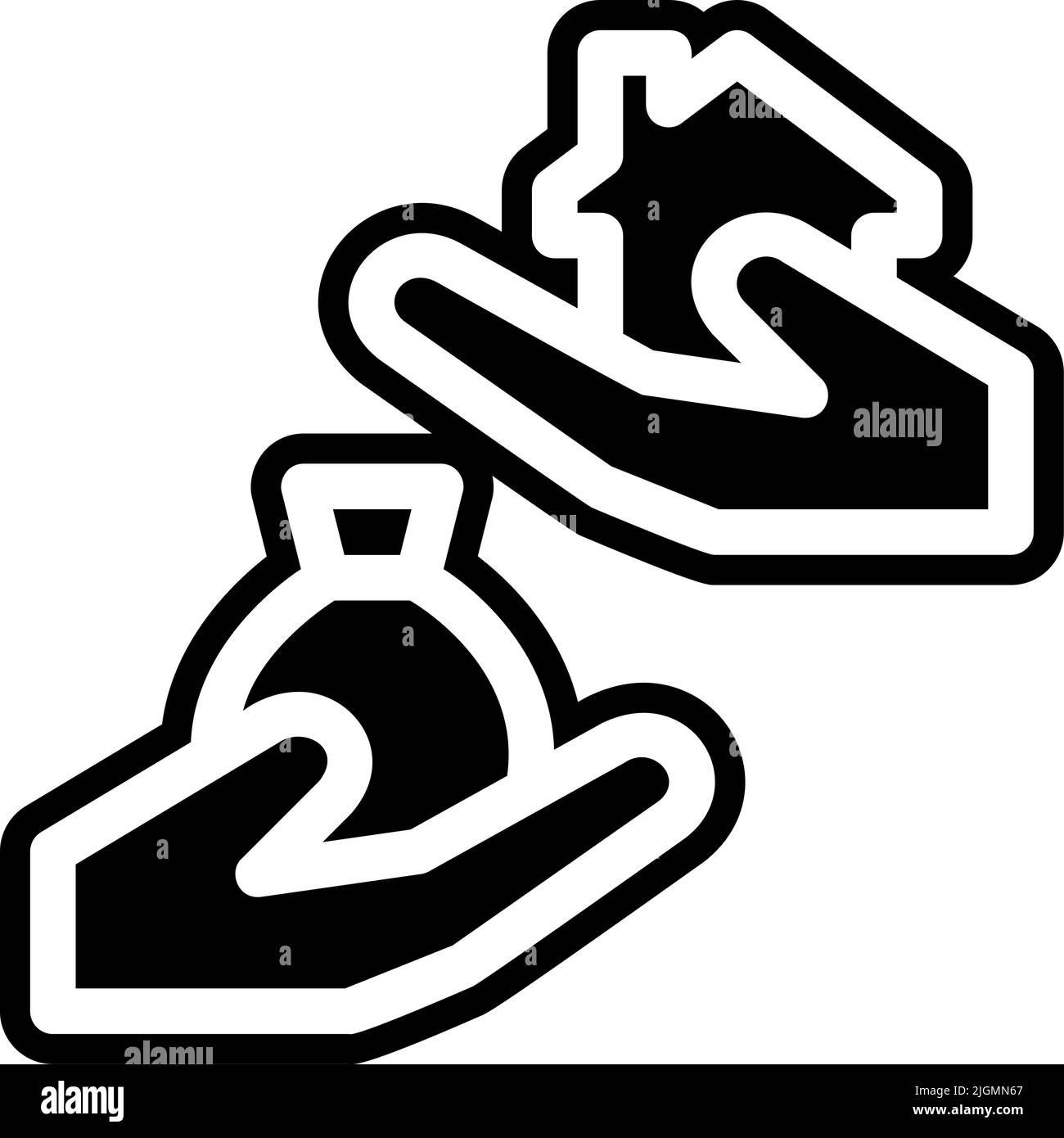 Mortgage buy home icon Stock Vector Image & Art - Alamy