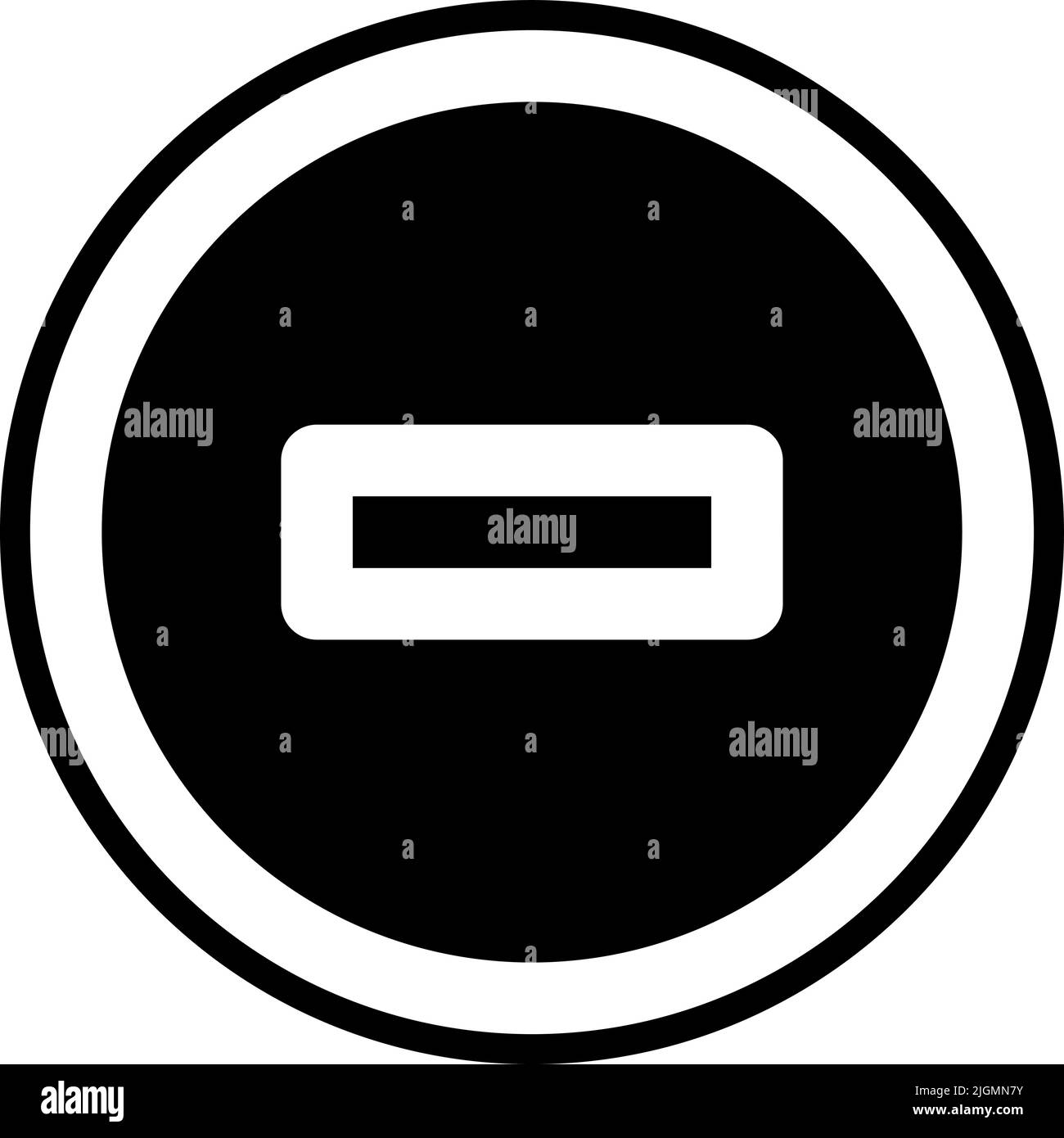 Multimedia minus icon Stock Vector Image & Art - Alamy