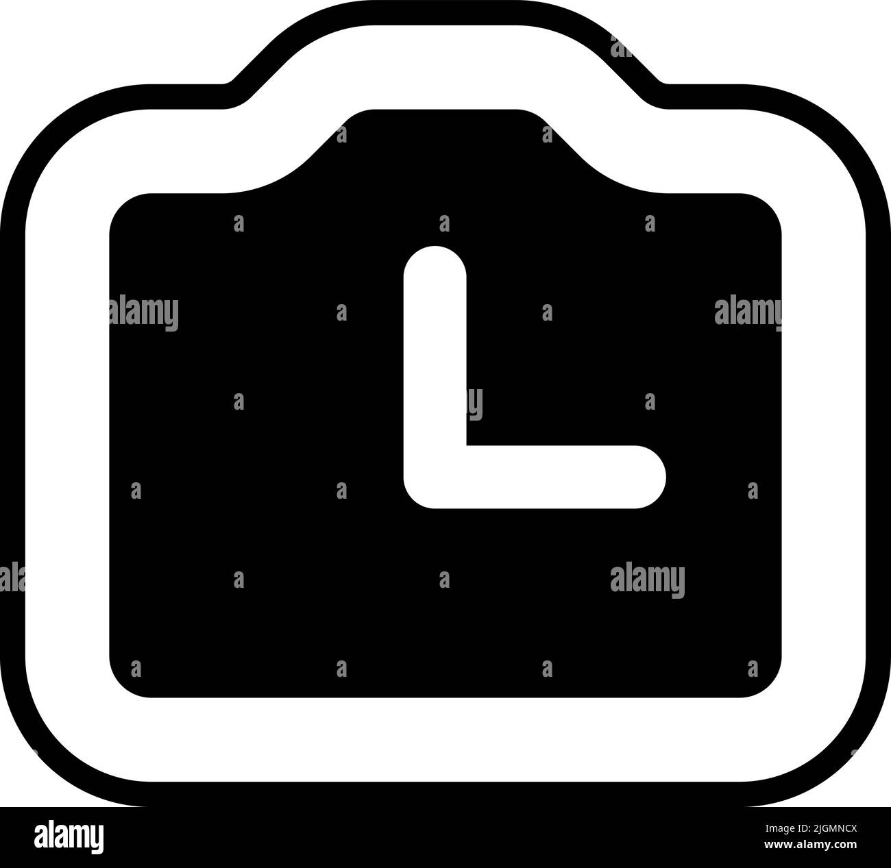 Timer shape Black and White Stock Photos & Images - Alamy
