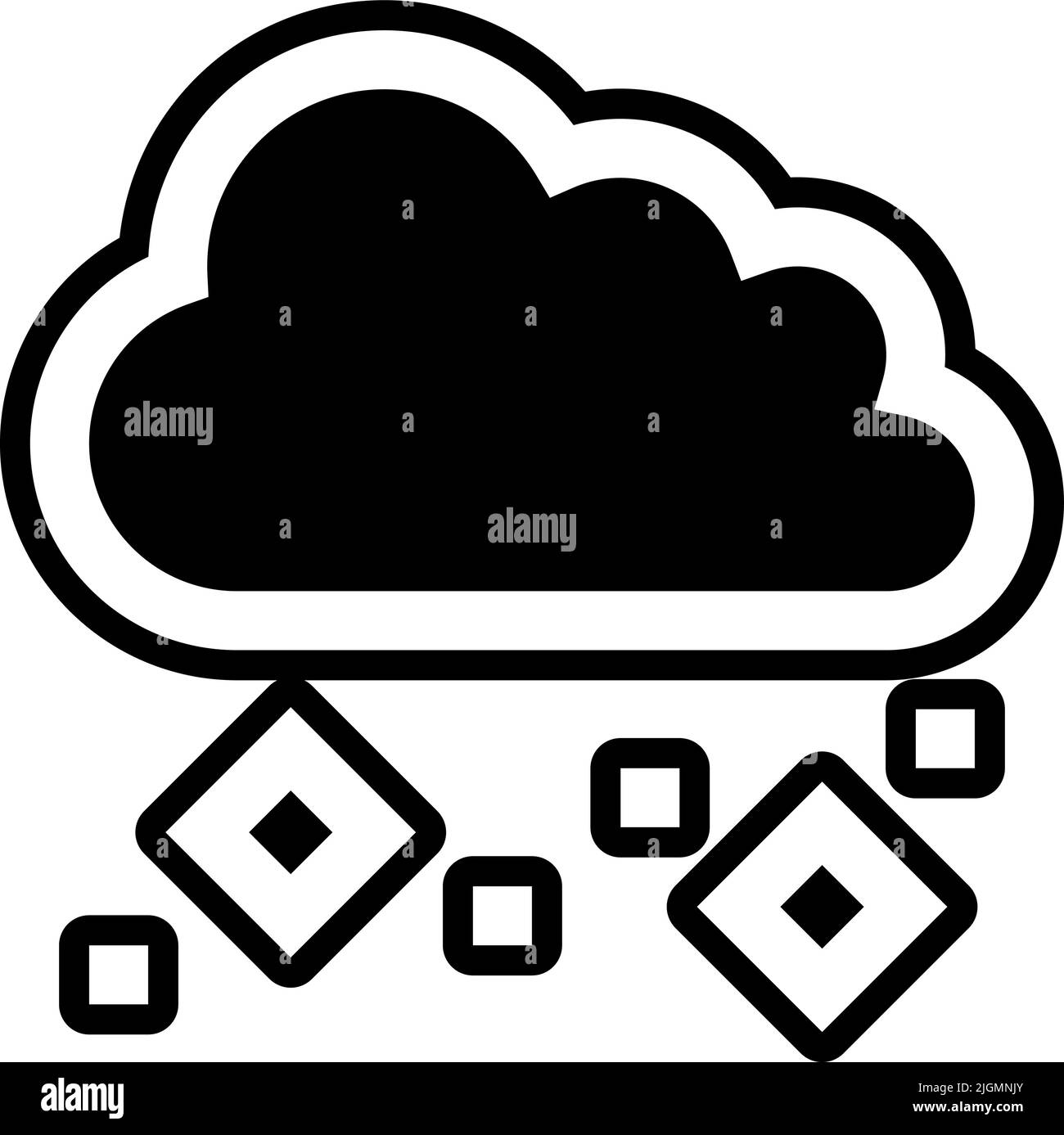 Natural disaster snow icon Stock Vector Image & Art - Alamy