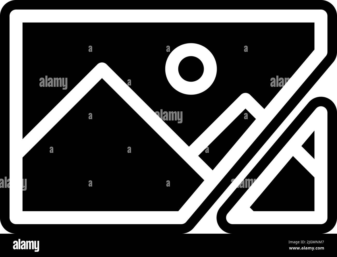 Broken picture frame Black and White Stock Photos & Images - Alamy