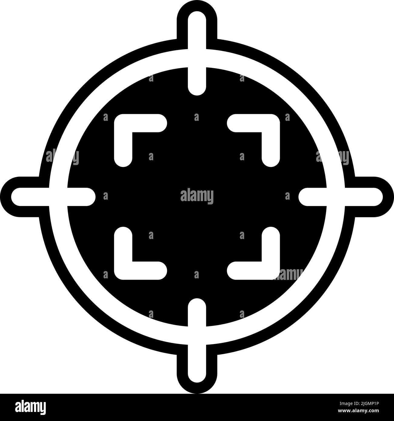 Photography auto focus icon Stock Vector Image & Art - Alamy