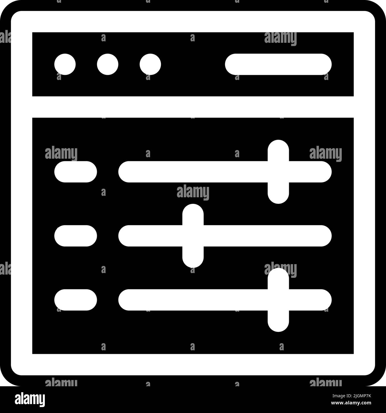 Programming settings icon Stock Vector Image & Art - Alamy