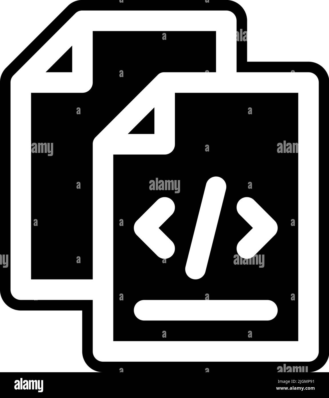 Programming document icon Stock Vector Image & Art - Alamy