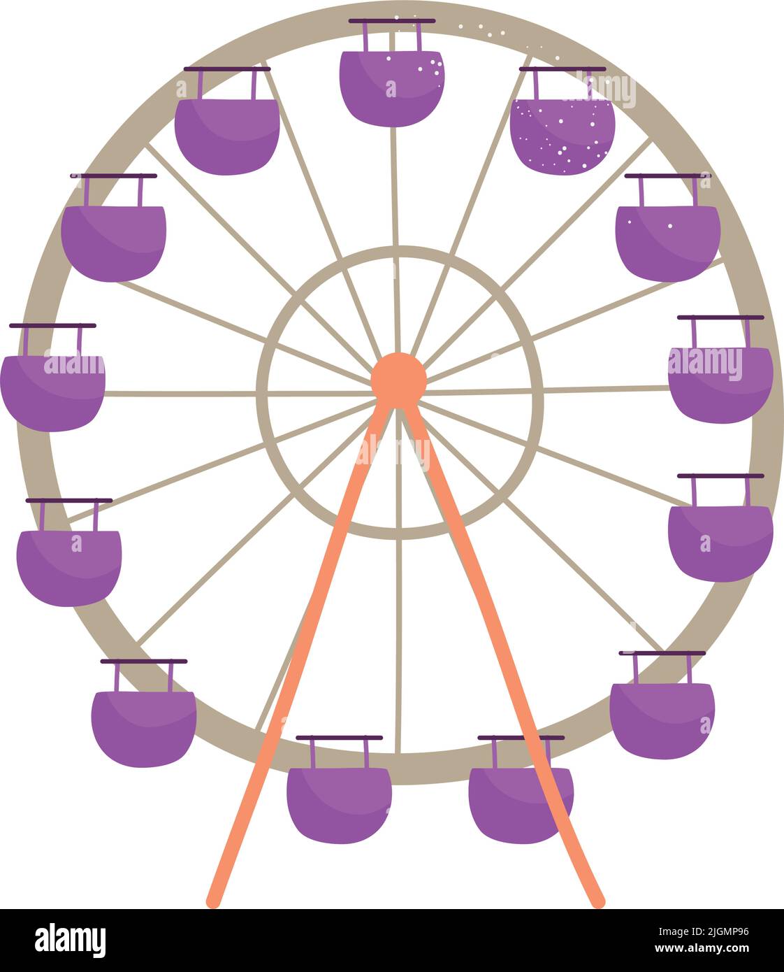 wheel ferris design Stock Vector Image & Art - Alamy