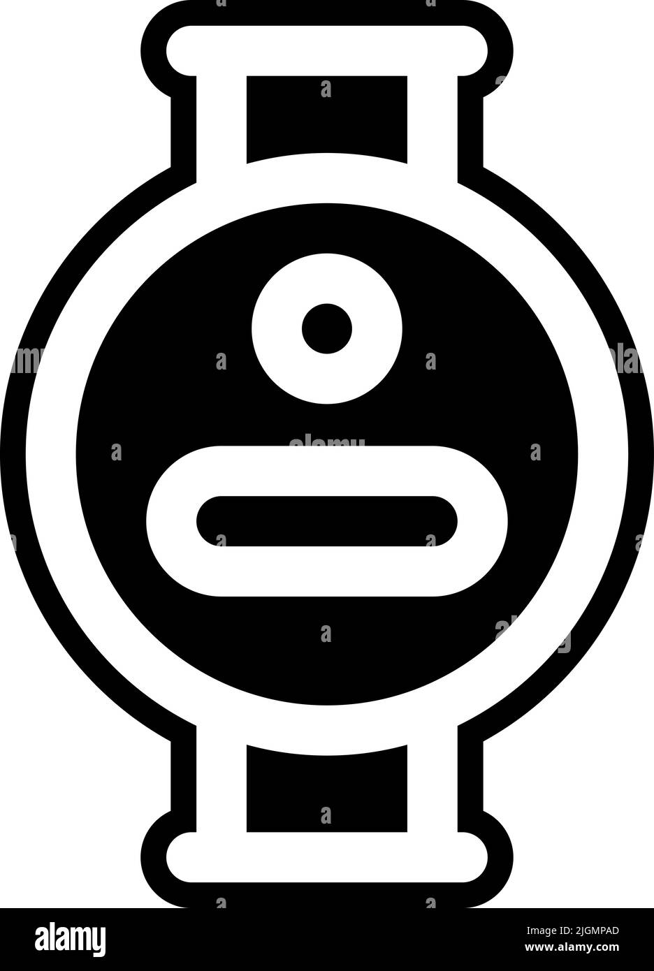 Water pressure meter pipe Stock Vector Images - Alamy