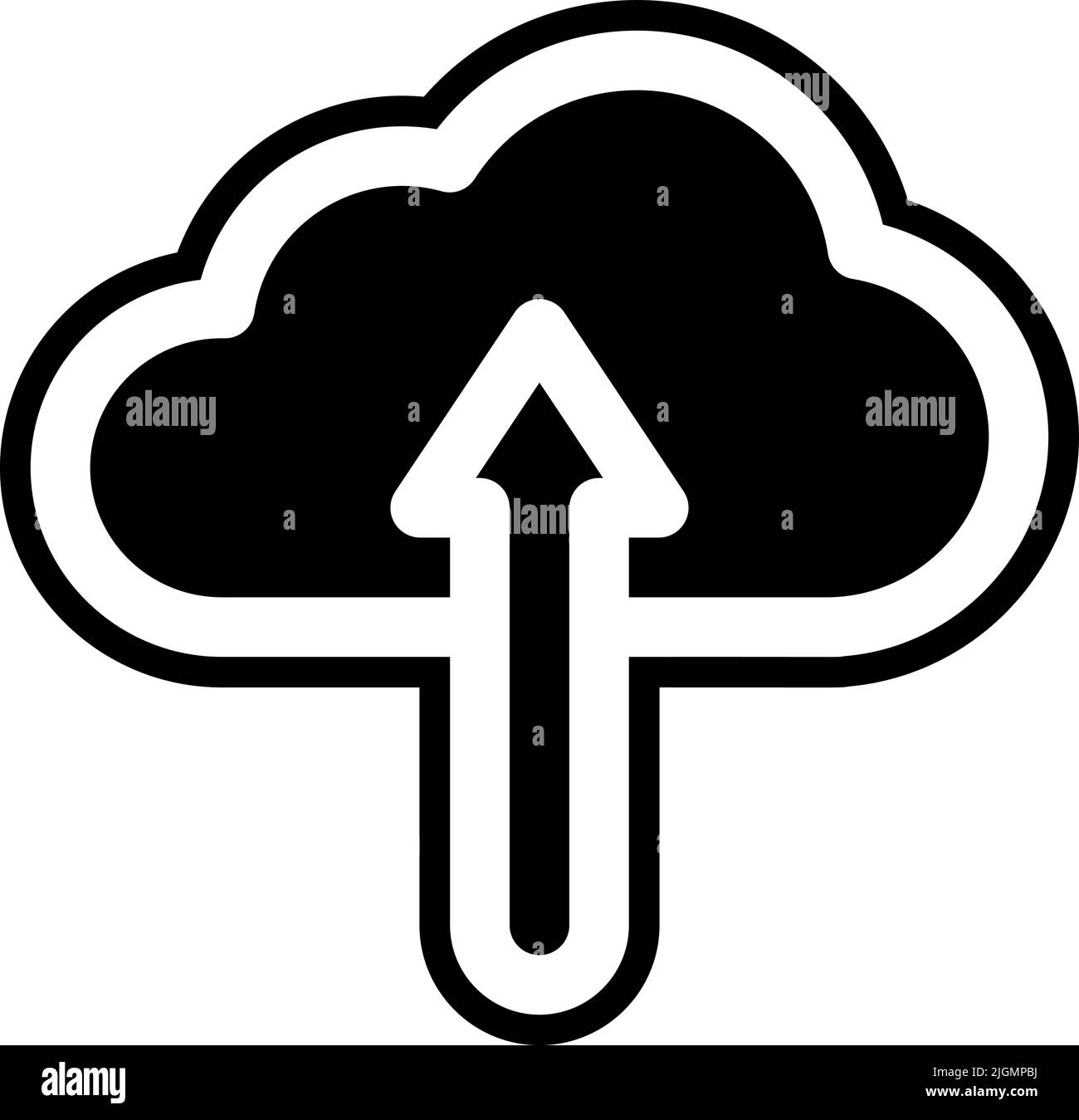 Programming glyph icon data Stock Vector Images - Alamy