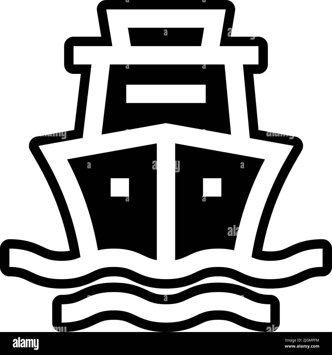 Public transportation ship icon Stock Vector Image & Art - Alamy