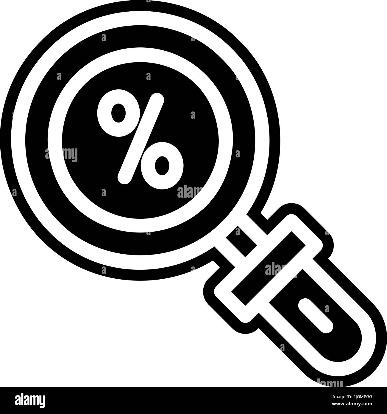 Sales magnifier icon Stock Vector Image & Art - Alamy