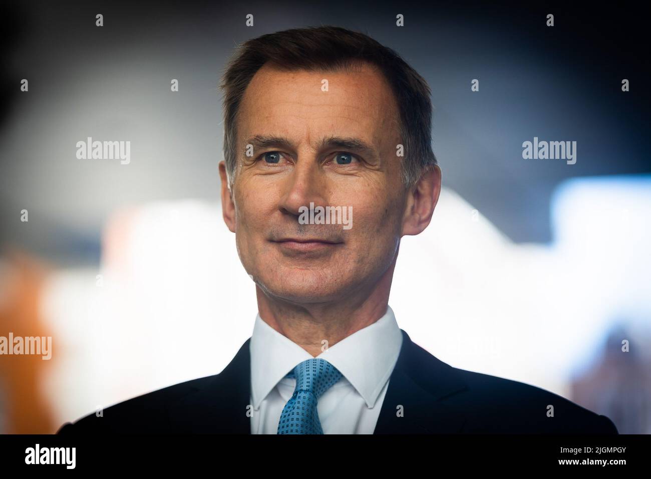 London, UK. 10th July, 2022. Jeremy Hunt is interviewed for Sophie ...