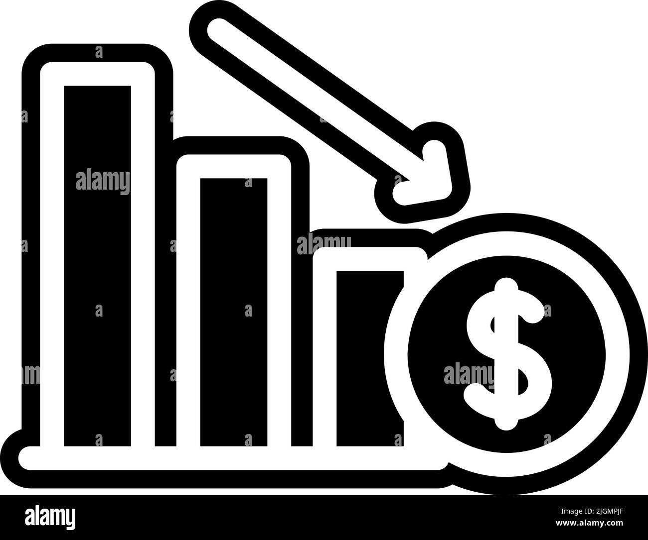 Sales bar chart icon Stock Vector Image & Art - Alamy
