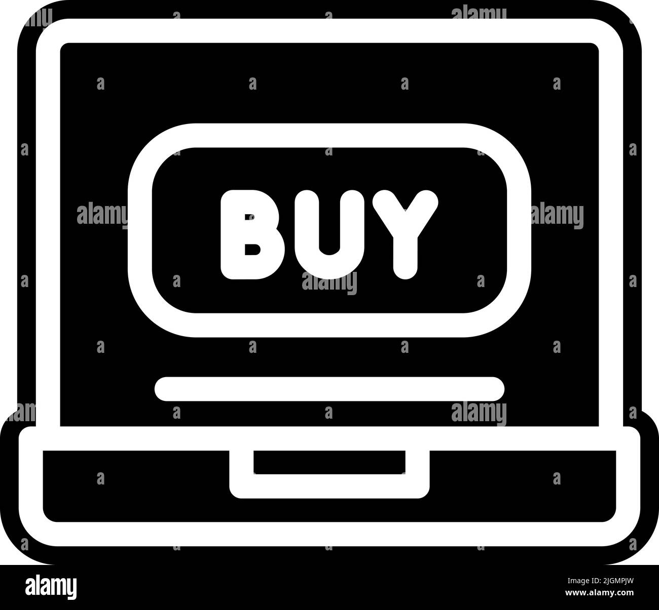 Sales laptop icon Stock Vector Image & Art - Alamy