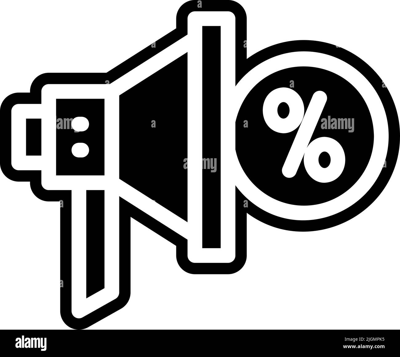 Sales megaphone icon Stock Vector Image & Art - Alamy