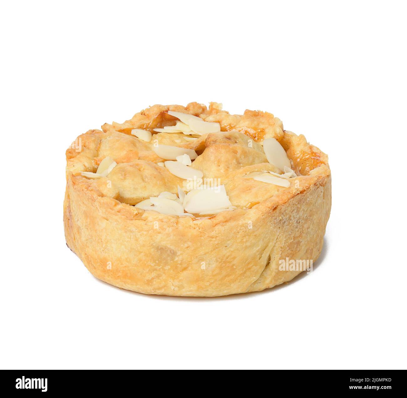 mini pie with fruit filling isolated on white background Stock Photo ...