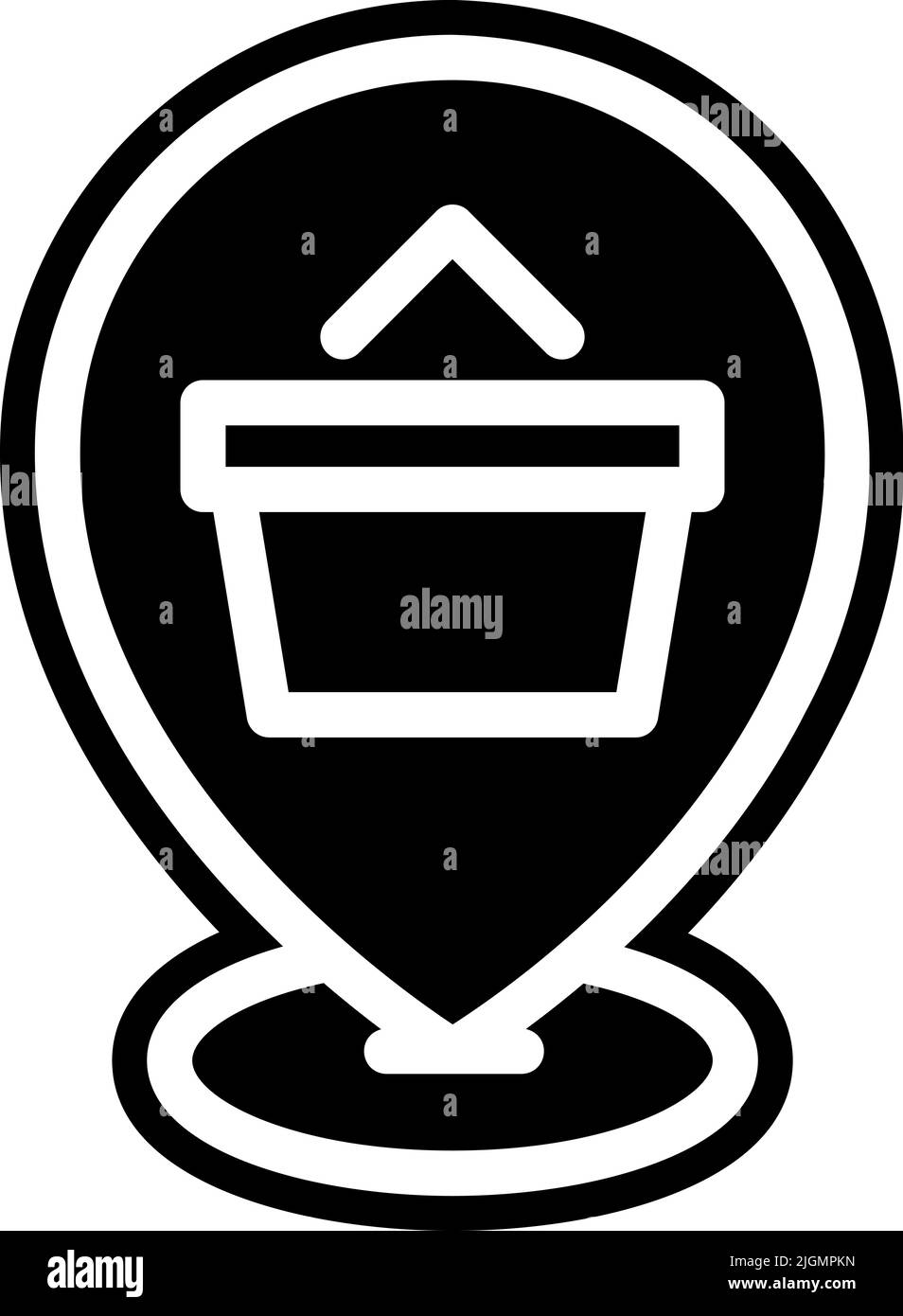 Sales location icon Stock Vector Image & Art - Alamy