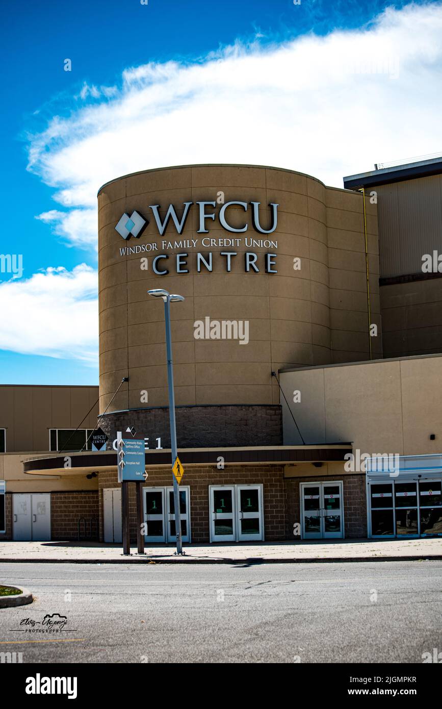 The Windsor Family Credit Union WFCU Stock Photo - Alamy