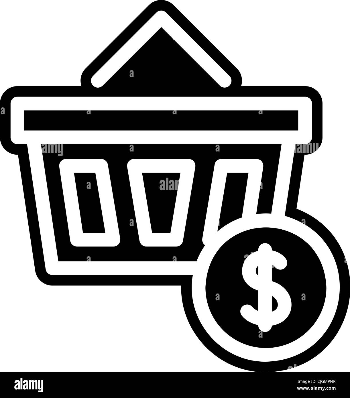 Sales shopping basket icon Stock Vector Image & Art - Alamy