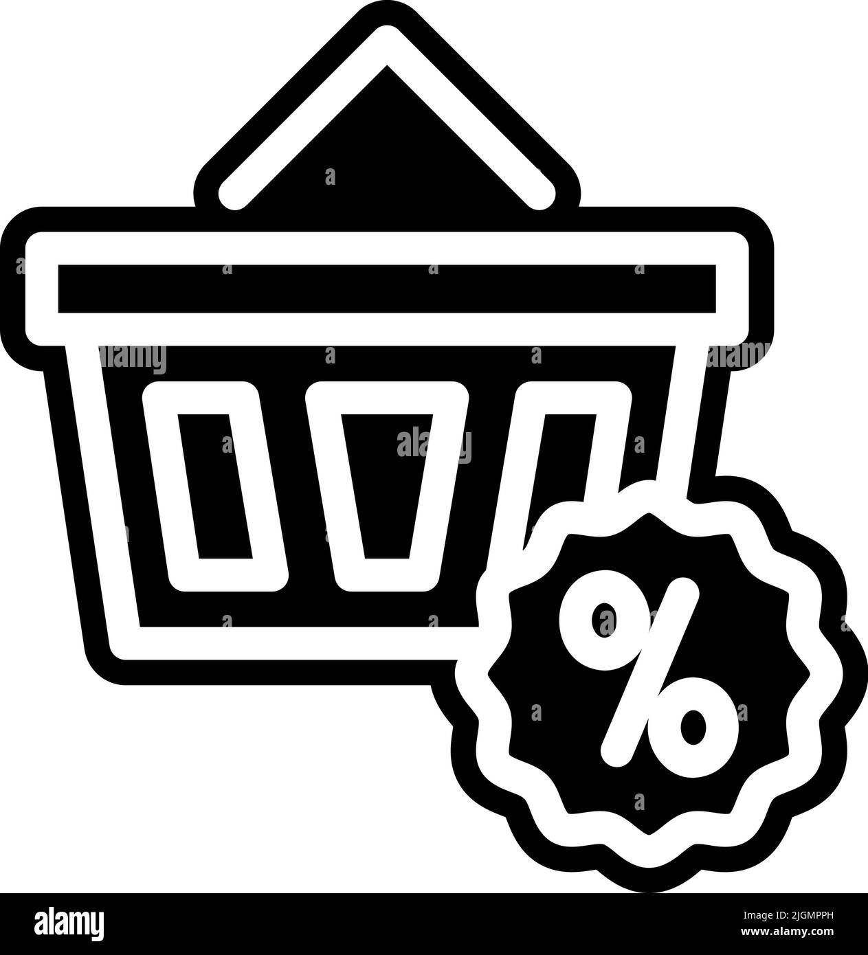 Sales shopping cart icon Stock Vector Image & Art - Alamy