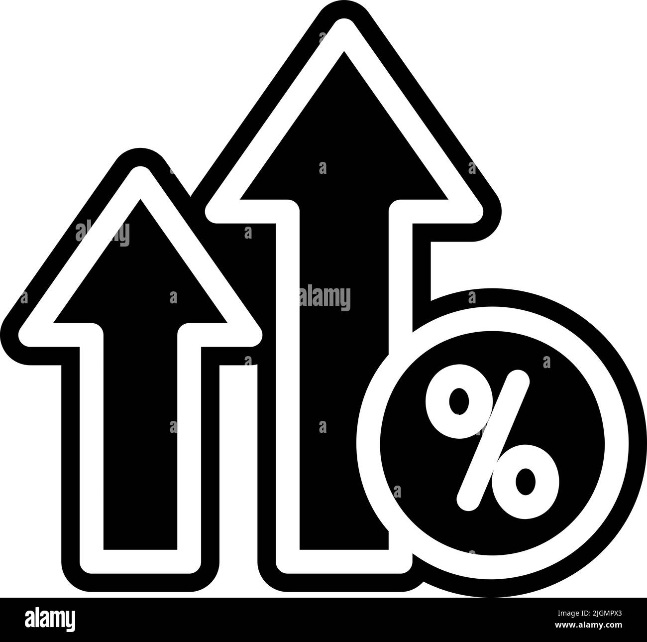 Sales report glyph icon Cut Out Stock Images & Pictures - Alamy