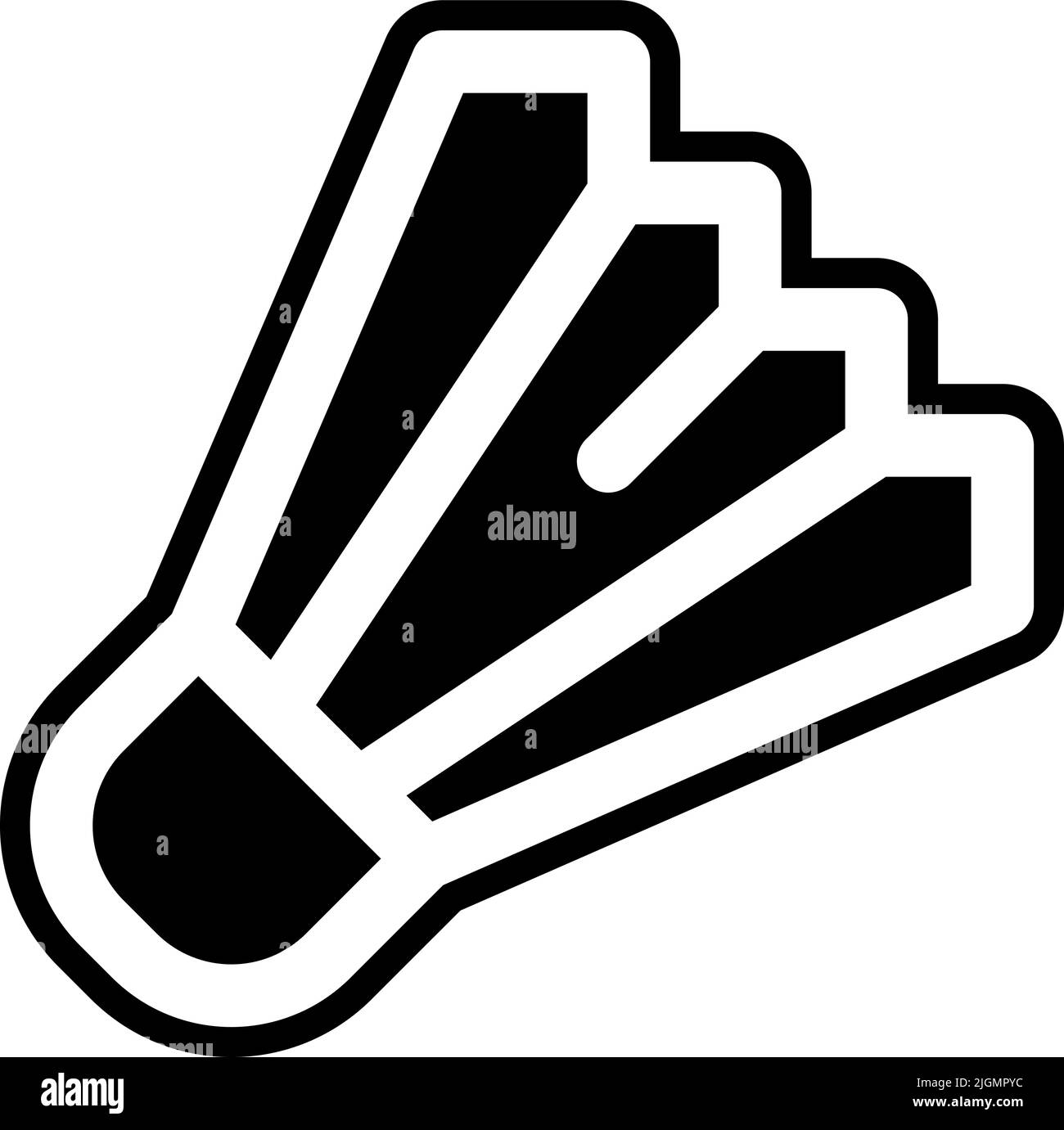 Sport ball shuttlecock icon Stock Vector Image & Art - Alamy