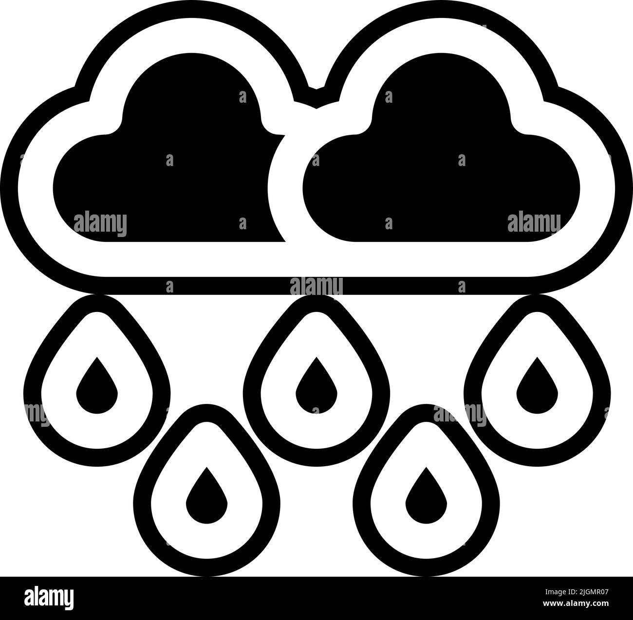 Spring rain icon Stock Vector Image & Art - Alamy