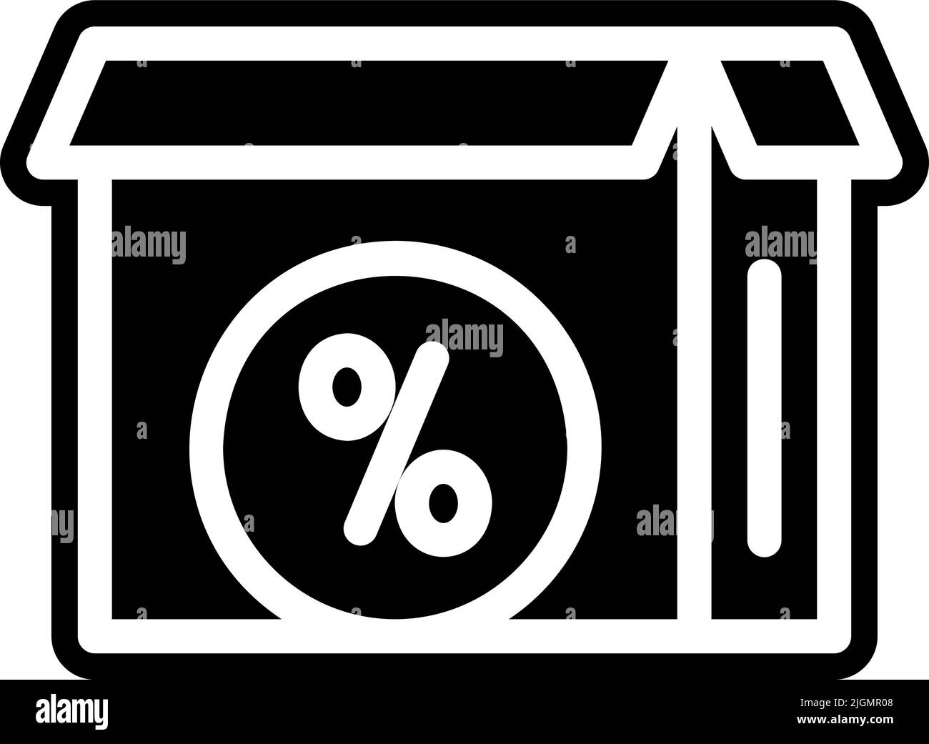 Sales box icon Stock Vector Image & Art - Alamy