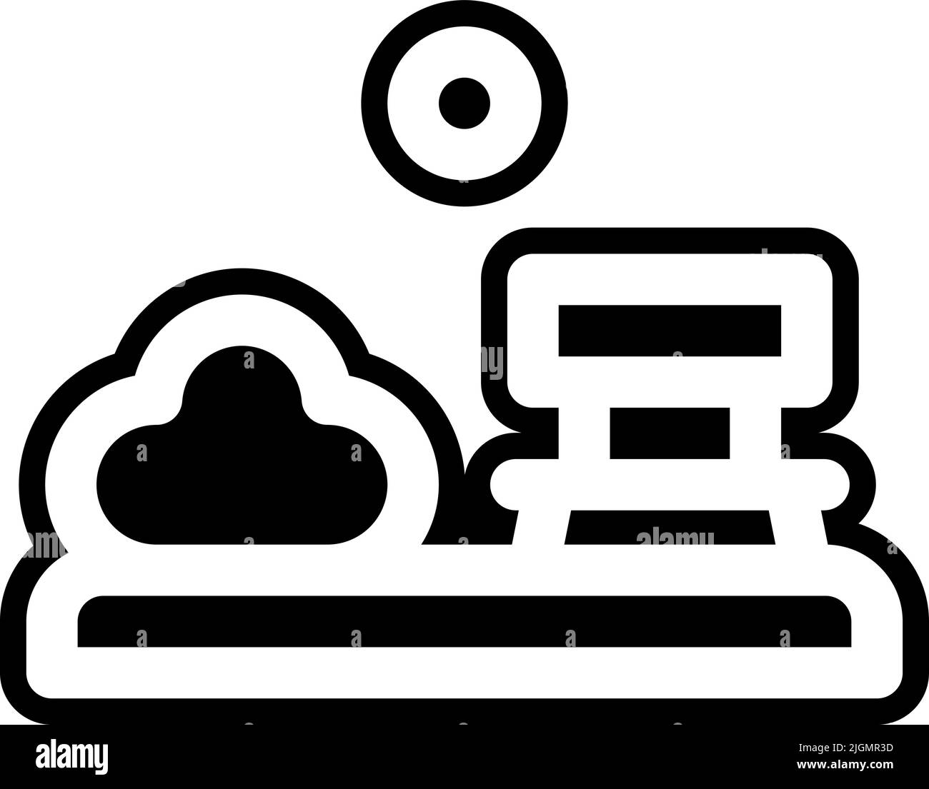 Spring park icon Stock Vector Image & Art - Alamy