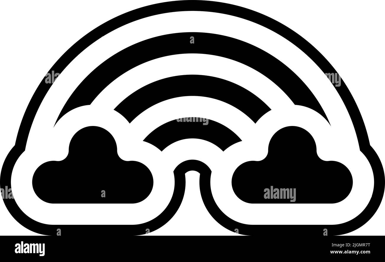 Spring rainbow icon Stock Vector Image & Art - Alamy