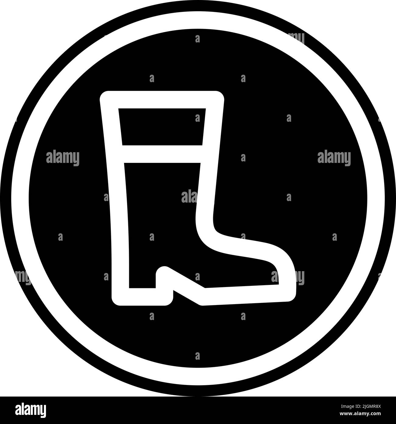 Spring season wellington boots icon Stock Vector Image & Art - Alamy