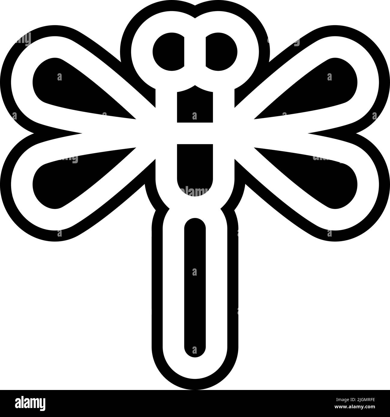 Spring dragonfly icon Stock Vector Image & Art - Alamy