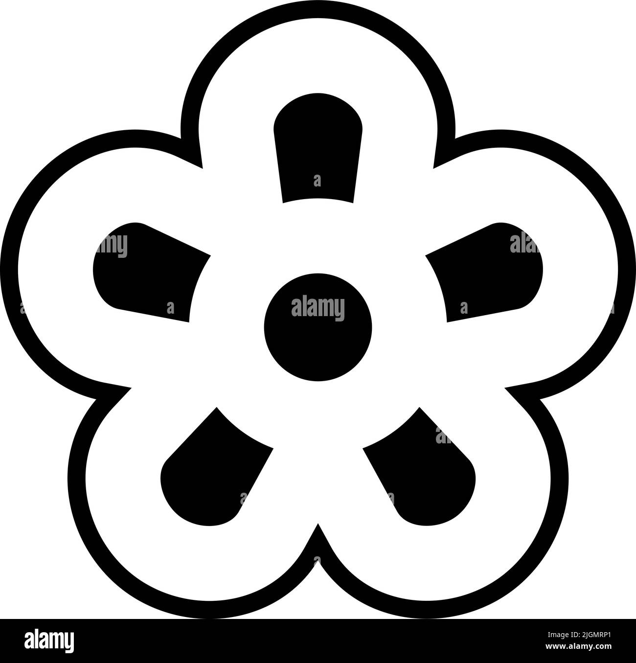 Spring season flower icon Stock Vector Image & Art - Alamy