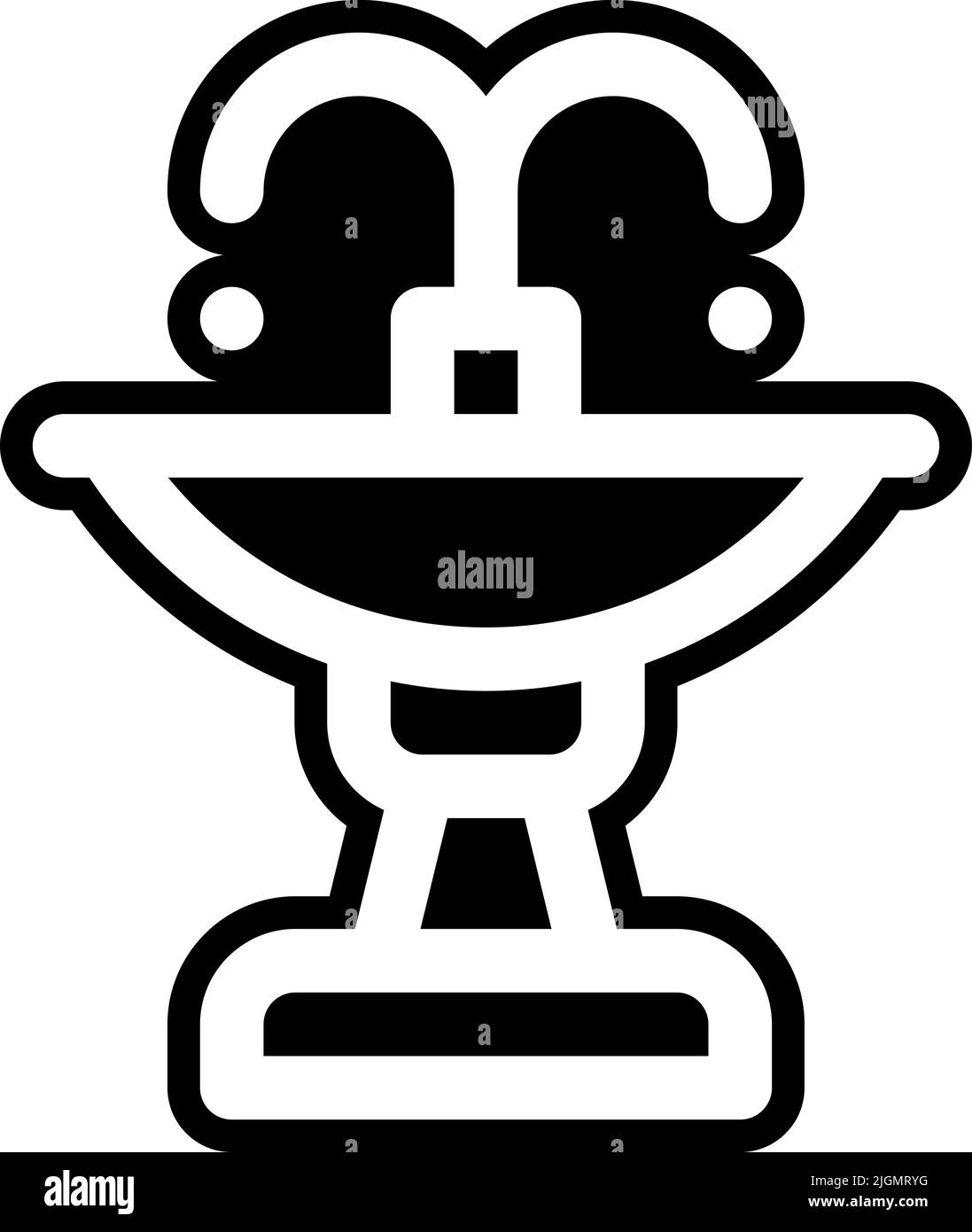 Spring fountain icon Stock Vector Image & Art - Alamy