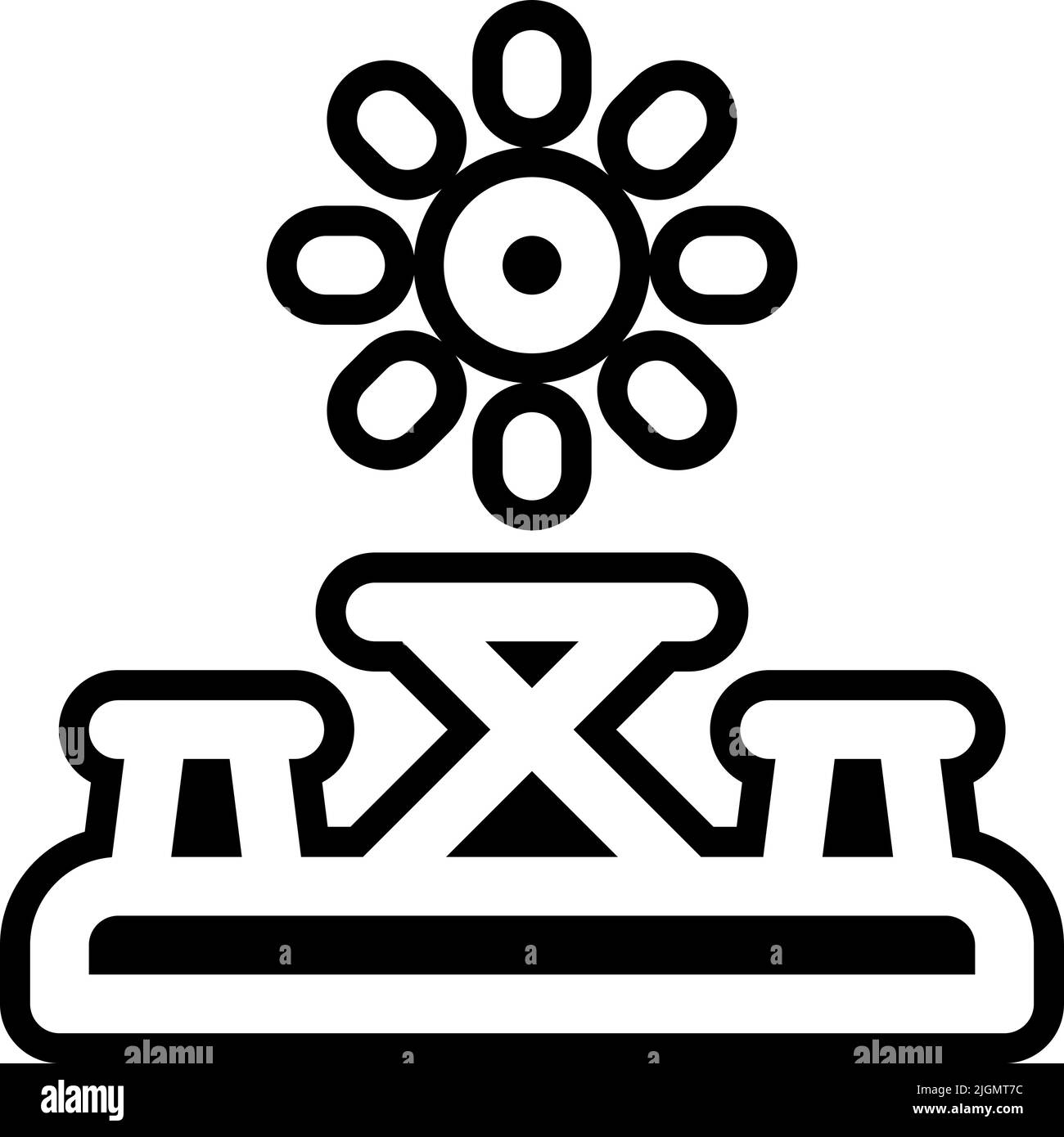 Spring camping table icon Stock Vector Image & Art - Alamy