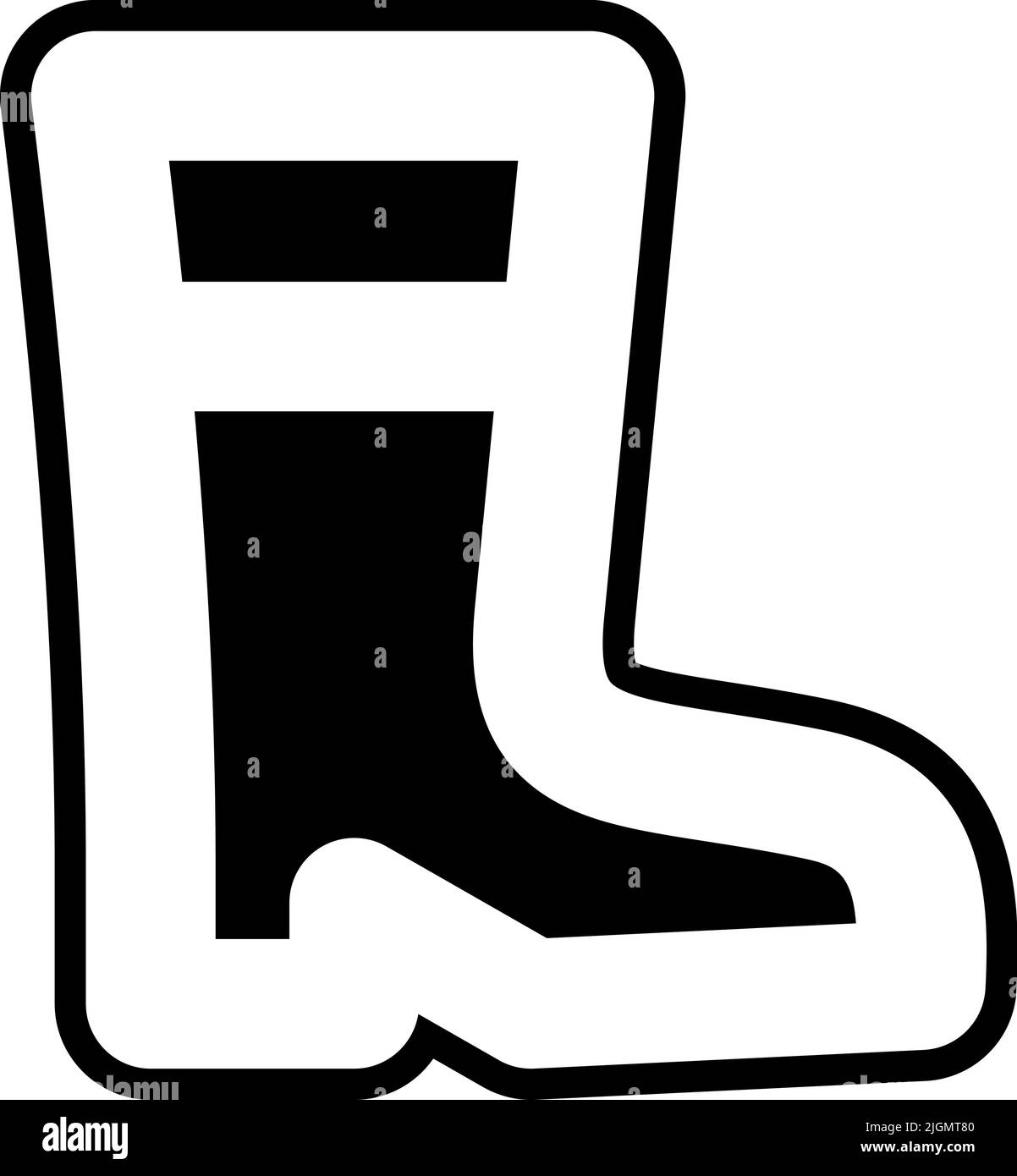 Wellington boot Black and White Stock Photos & Images - Alamy