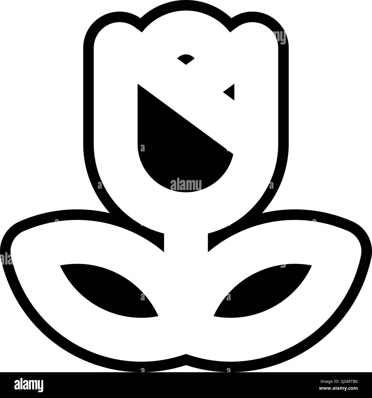 Spring season rose icon Stock Vector Image & Art - Alamy