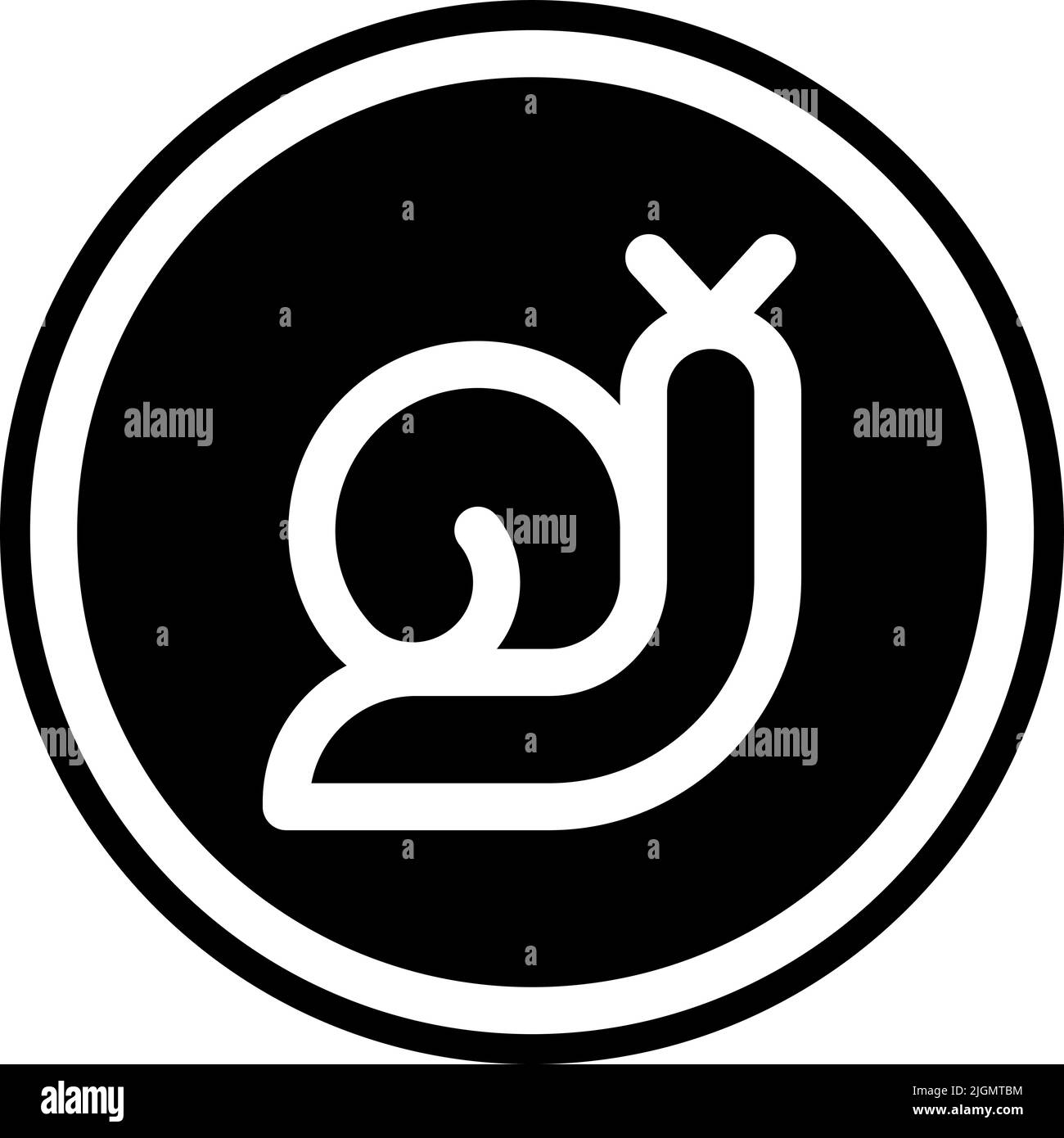 Cartoon snail and flowers hi-res stock photography and images - Alamy