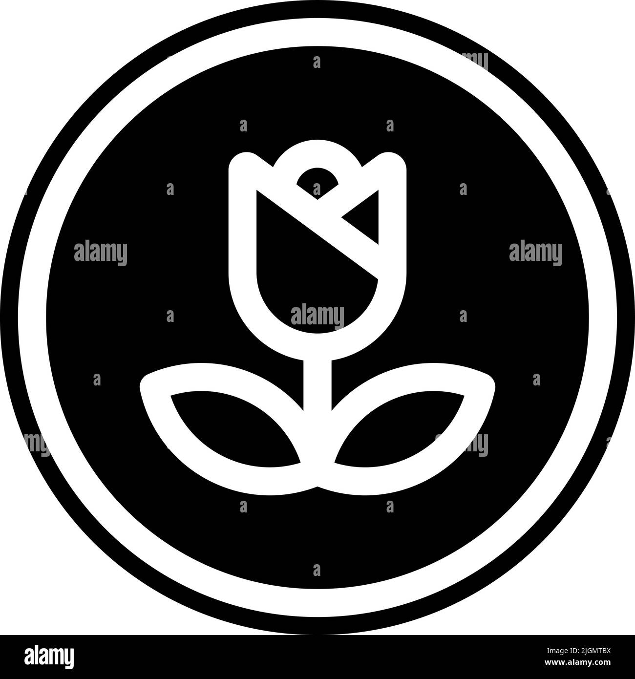 Spring season rose icon Stock Vector Image & Art - Alamy