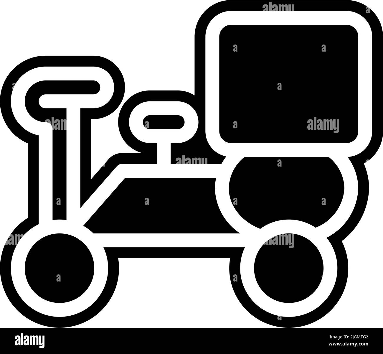 Supermarket box delivery Black and White Stock Photos & Images - Alamy