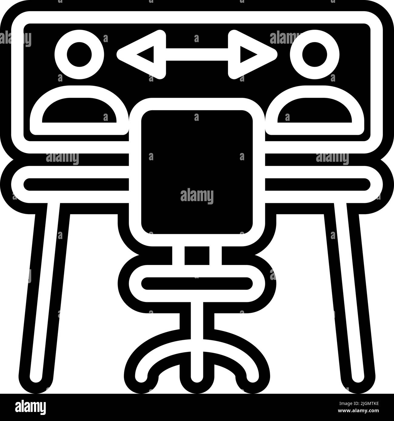 Strategic planning work icon Stock Vector Image & Art - Alamy